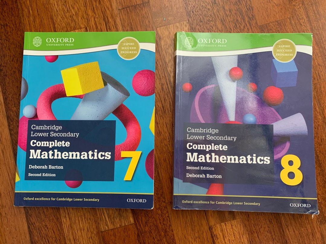 Cambridge Lower Secondary Complete Mathematics 7 & 8, Hobbies & Toys ...
