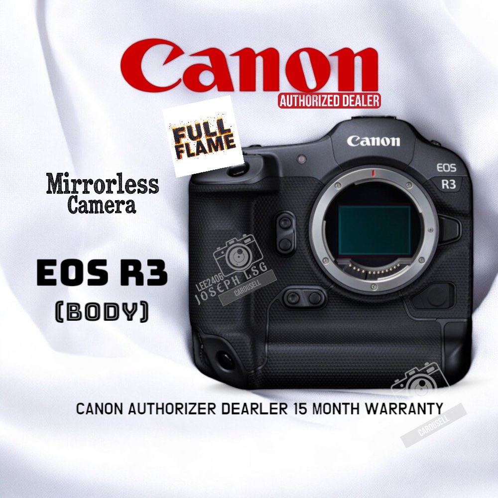 Canon EOS R3 BODY (YEAR 2025), Photography, Cameras on Carousell