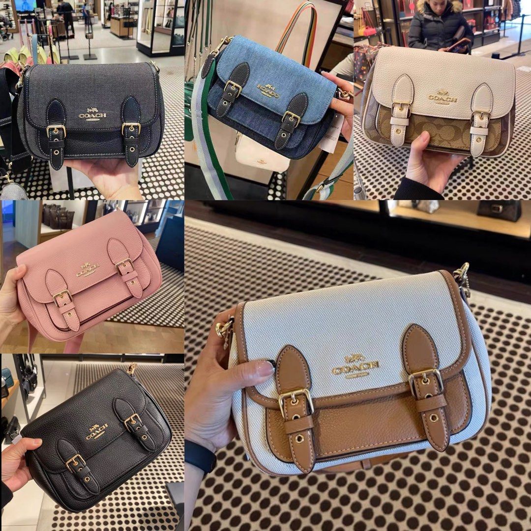 Coach Lucy Crossbody In Signature Canvas, Women's Fashion, Bags ...
