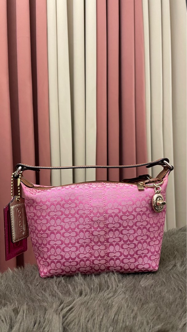 Coach Mini Demi in Pink, Women's Fashion, Bags & Wallets, Shoulder Bags ...