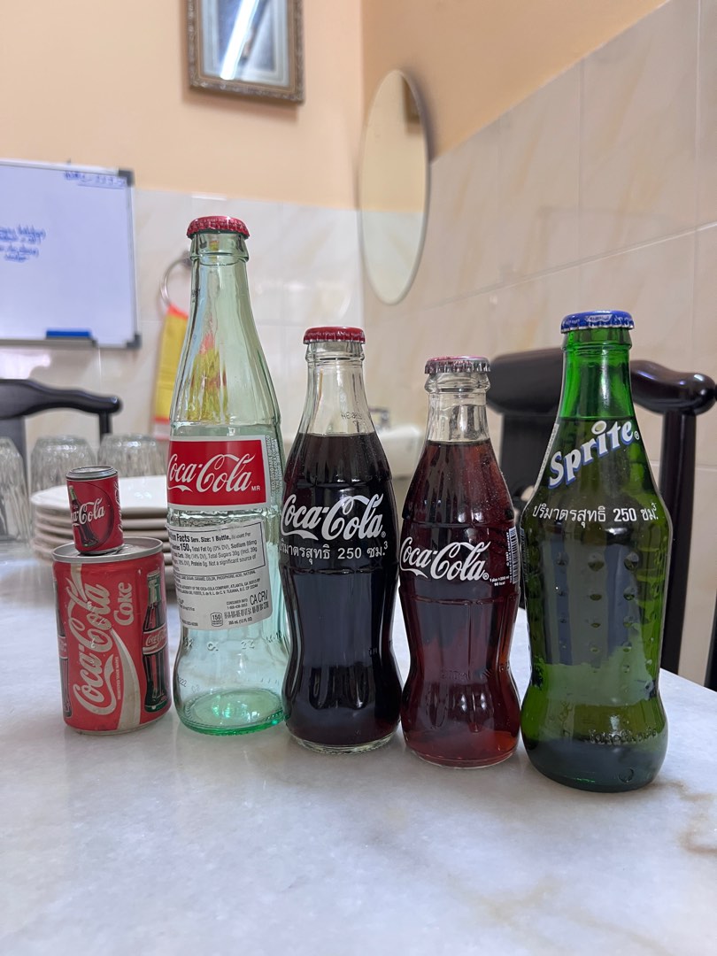 Coca Cola Company Classic Bottles (Coke/ Sprite), Hobbies & Toys ...