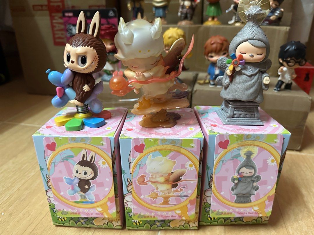 COMBO DIMOO PUCKY LABUBU FINDING MOKOKO POPMART, Hobbies & Toys ...