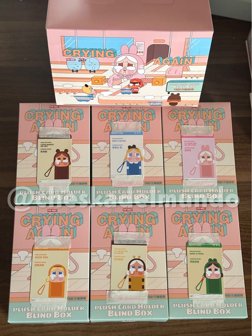 Crybaby Crying Again Id Card Holder, Hobbies & Toys, Toys & Games on ...