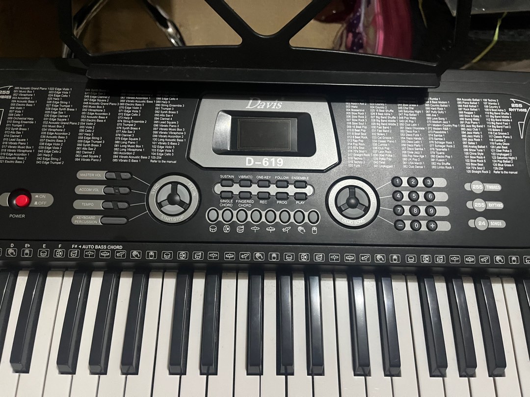 Davis Keyboard Piano, Hobbies & Toys, Music & Media, Musical ...