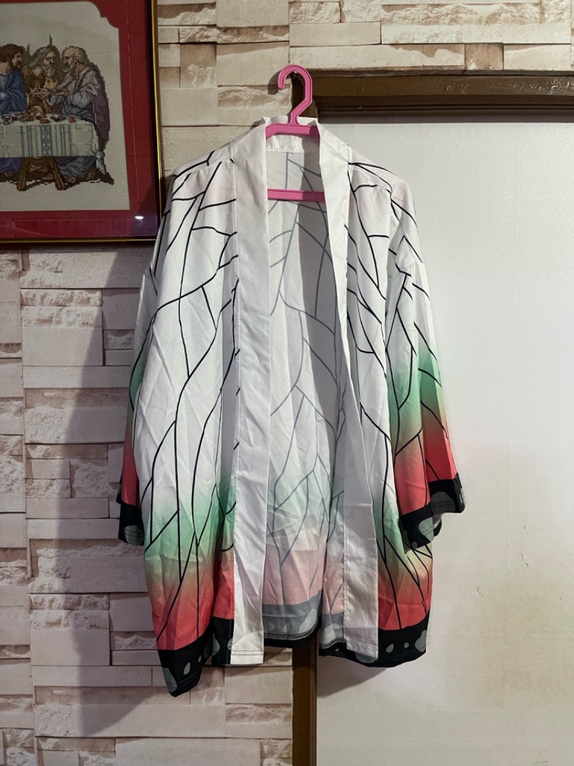 Demon Slayer Shinobu Kimono, Women's Fashion, Coats, Jackets and ...