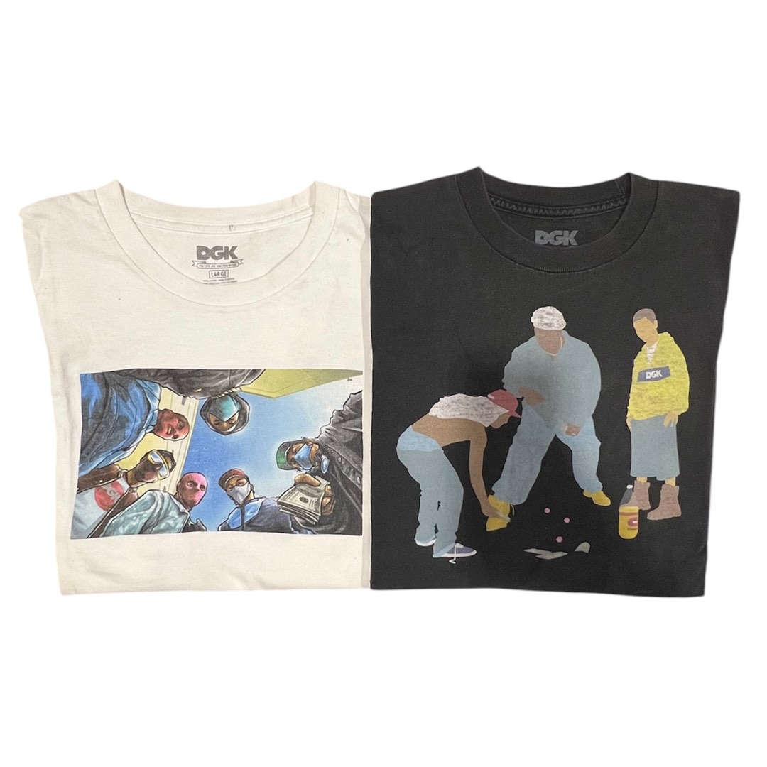 DGK Shirts Combo, Men's Fashion, Tops & Sets, Tshirts & Polo Shirts on ...