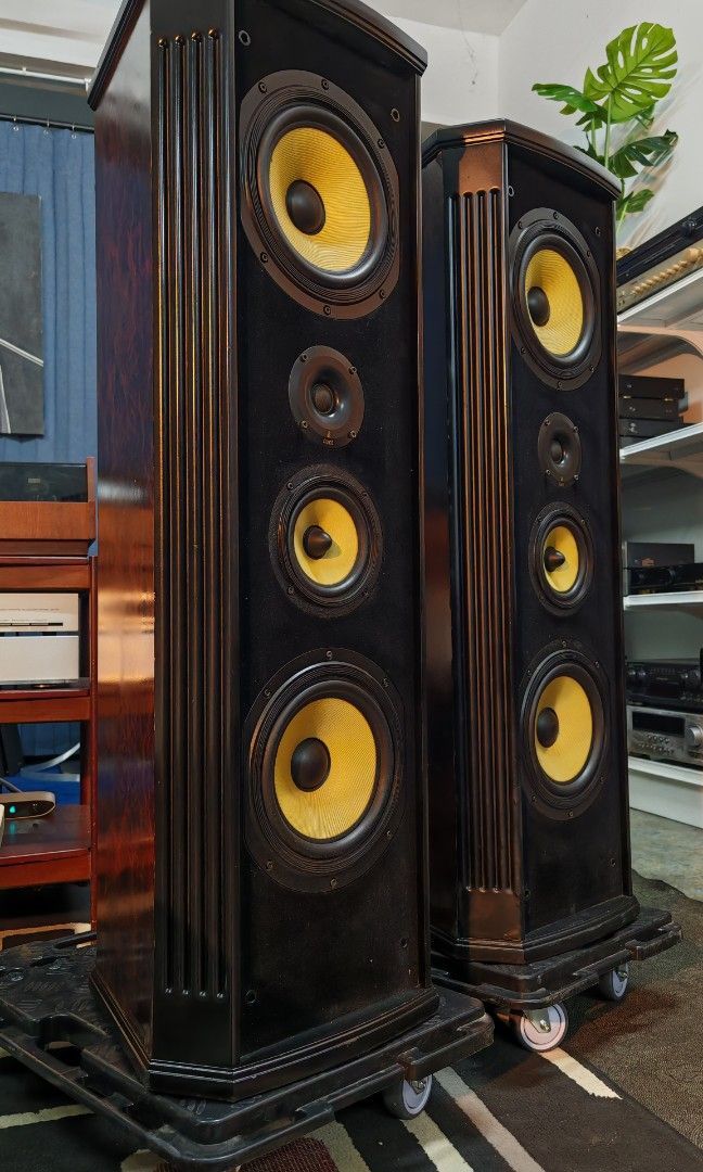 DK DUKE large tall floorstanding speakers, Audio, Soundbars, Speakers ...
