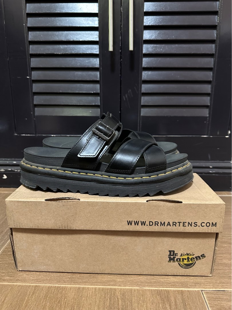 Dr. Martens Ryker Black Brando, Women's Fashion, Footwear, Sandals on ...