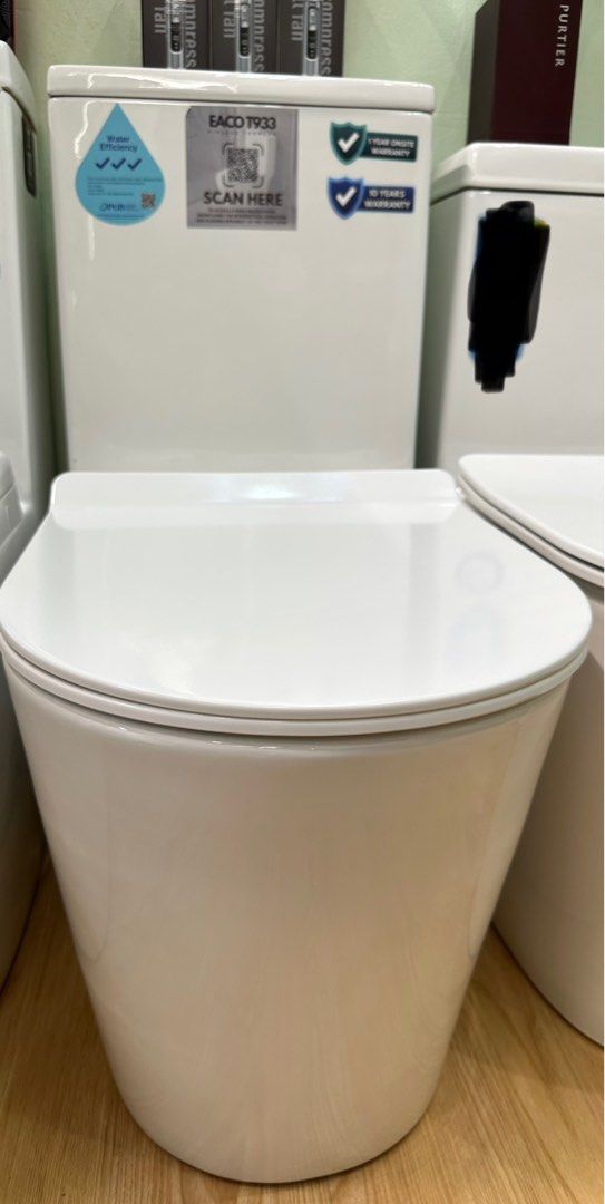Eaco T933 Tornado Flush Toilet Bowl- CDC Voucher Accepted, Furniture ...