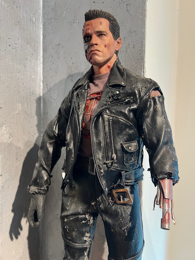 Enterbay 1/4 Terminator T800 battle damage, Hobbies & Toys, Toys ...
