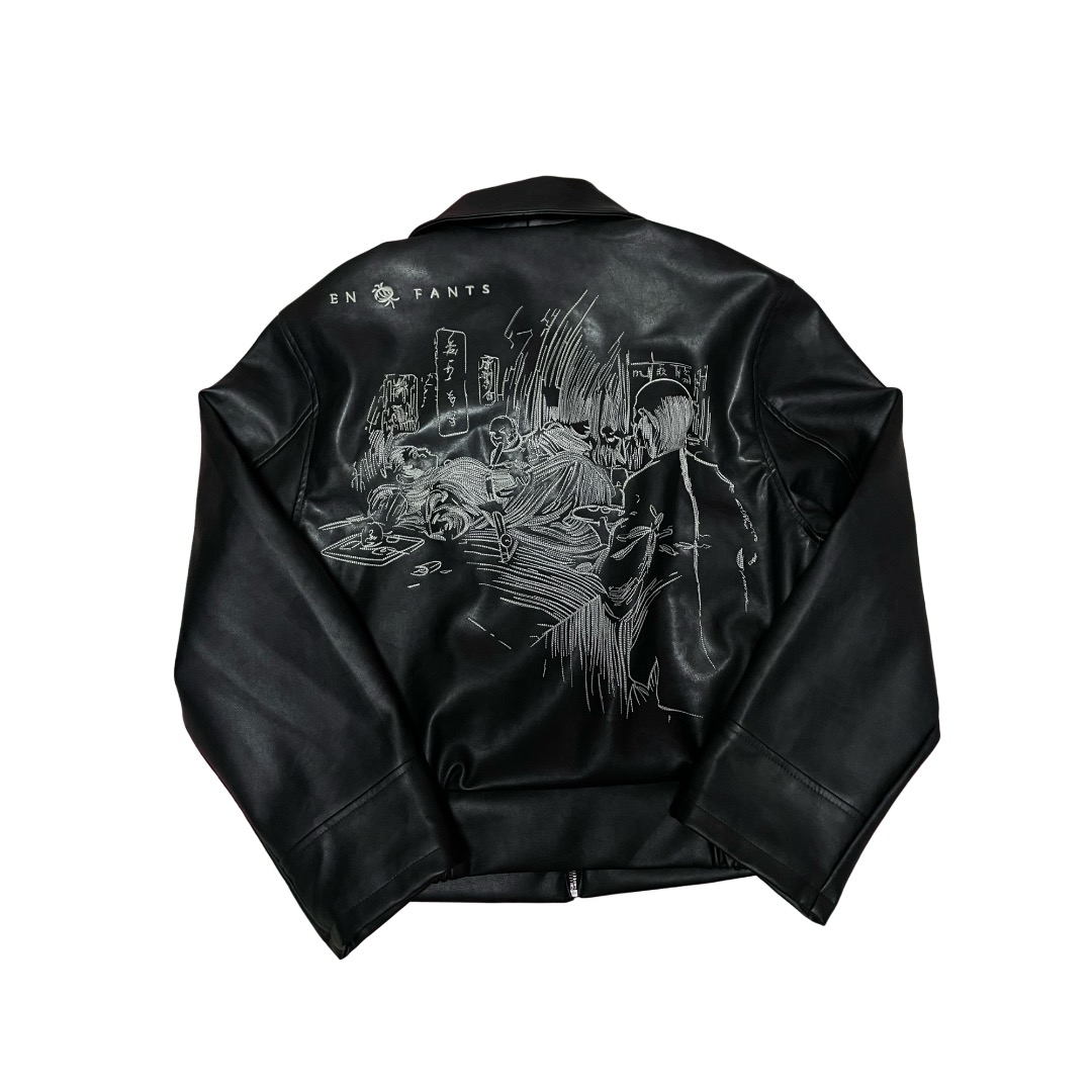 ERD Opium Den Frank Leather Jacket, Women's Fashion, Coats, Jackets and ...