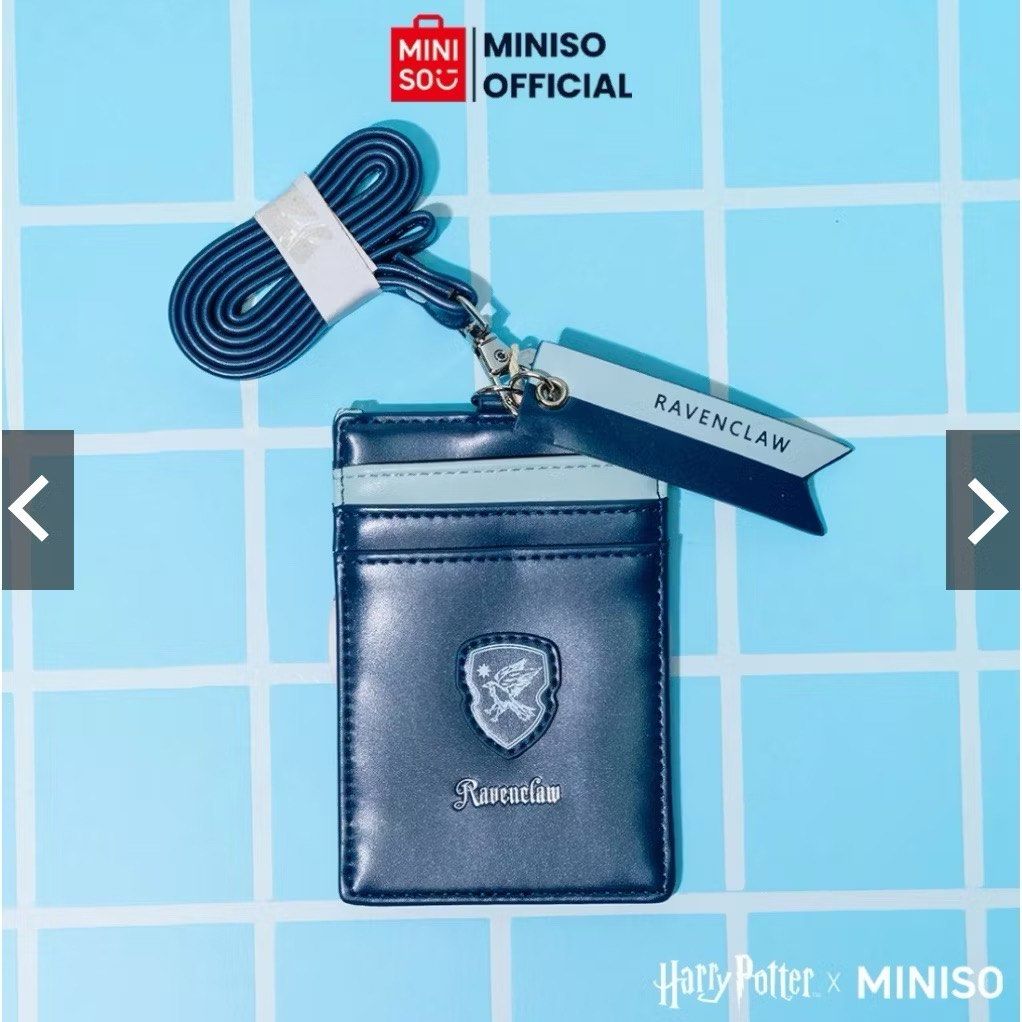 EXCHANGE Miniso x Harry Potter Ravenclaw Lanyard / Card Holder, Hobbies ...