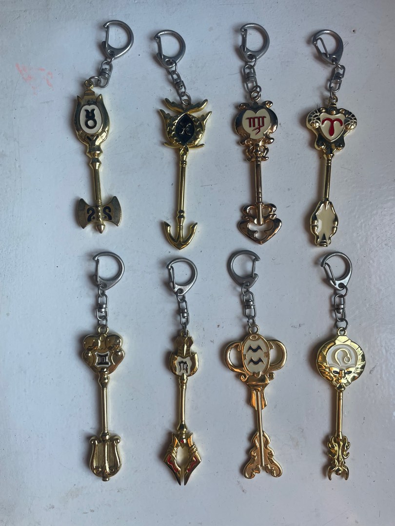 Fairy Tail Comic Alley Celestian Spirit Gate Keys, Hobbies & Toys, Toys ...