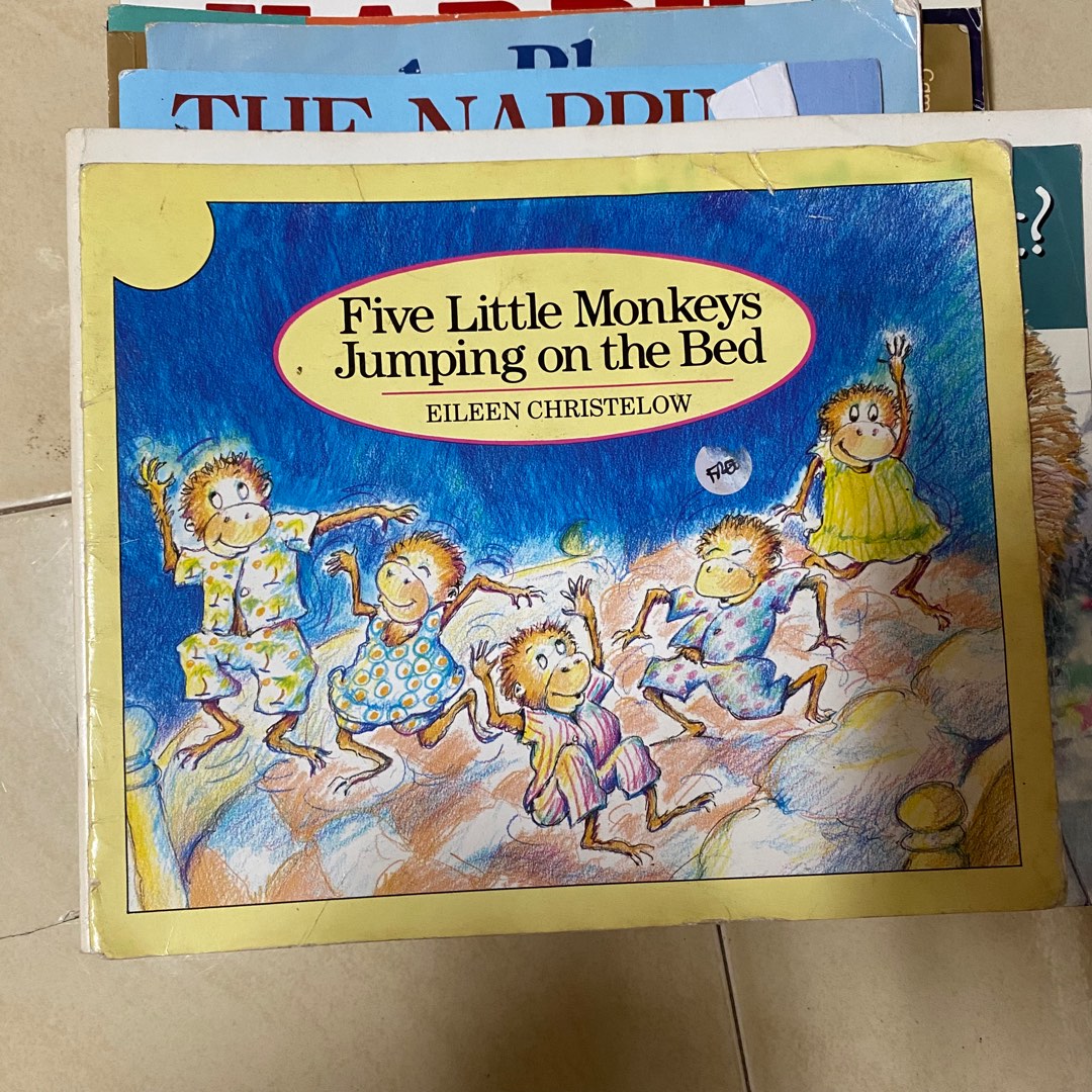 Five Little Monkeys Jumping on the Bed by Eileen Christelow, Hobbies ...