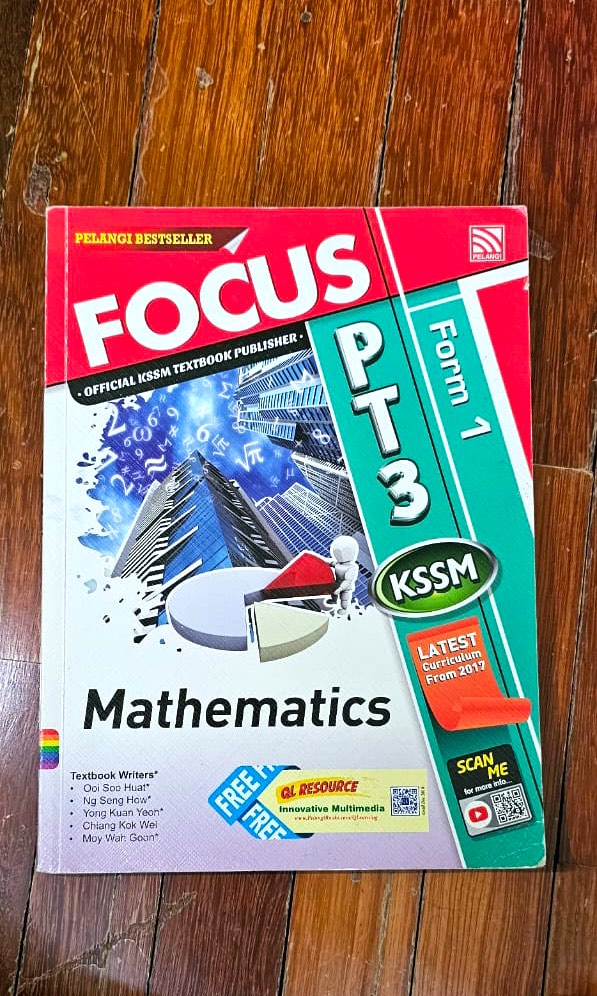 Focus Pt3 Mathematics Form 1 Kssm Hobbies And Toys Books And Magazines Textbooks On Carousell