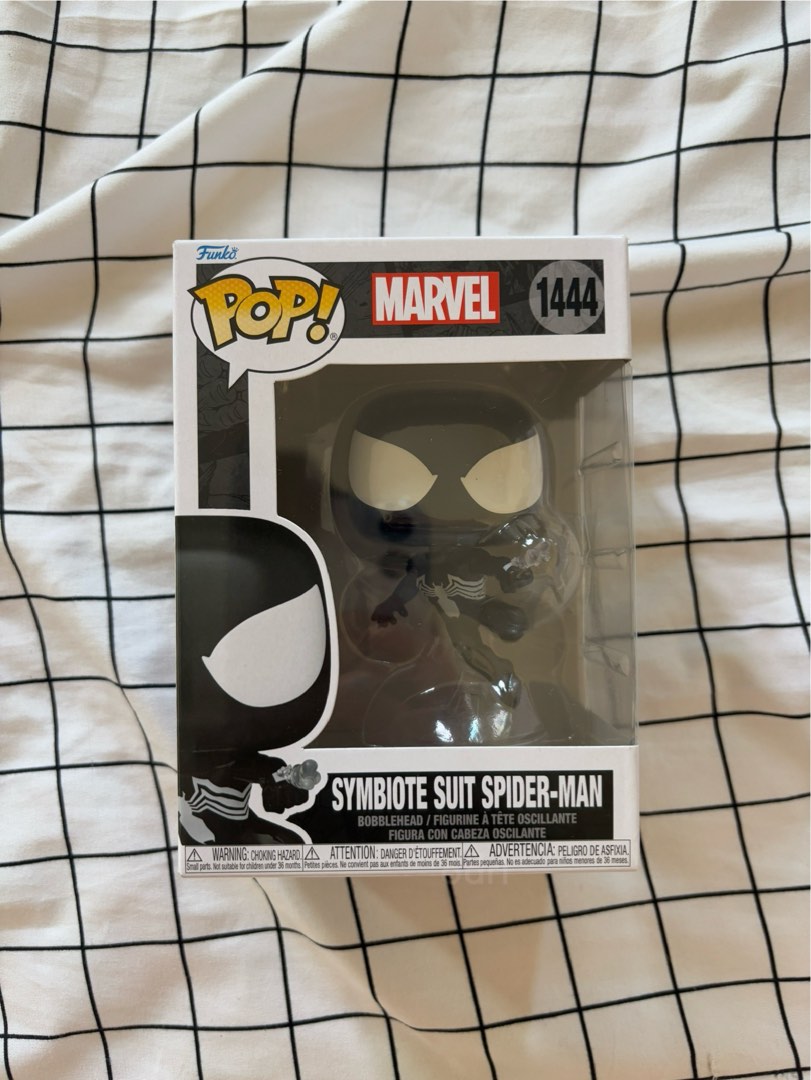 Funko Pop - Marvel Symbiote Suit Spiderman, Hobbies & Toys, Toys ...