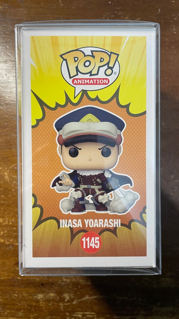 Funko Pop Inasa Yoarashi 1145 (My Hero Academia), Hobbies & Toys, Toys ...