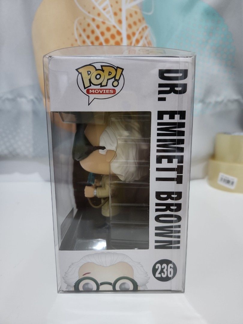 Funko Pop Movies Back to the Future Dr. Emmett Brown Loot Crate ...
