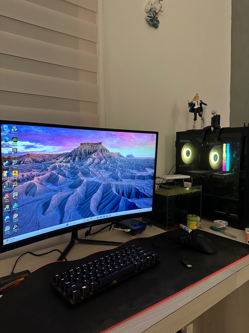 Gaming pc full set 3060ti, Computers & Tech, Desktops on Carousell
