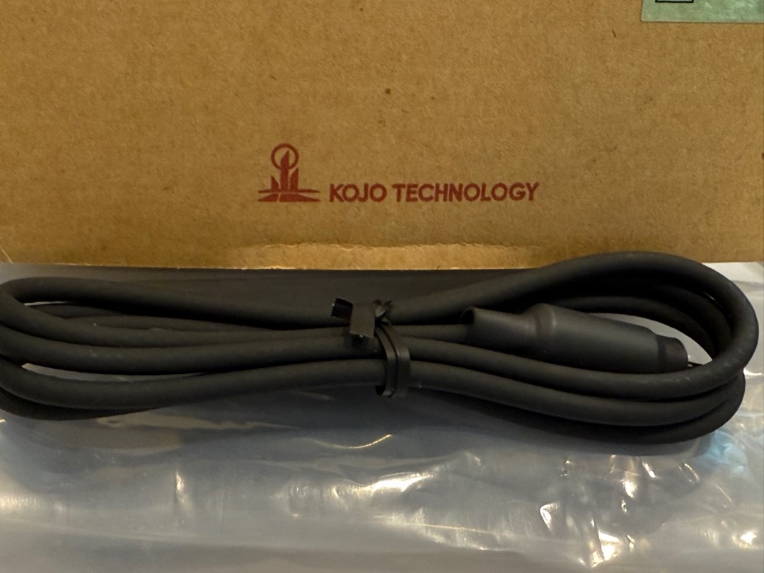 Genuine Kojo Japan Grounding Cable (RCA to Spade), Audio, Other Audio ...