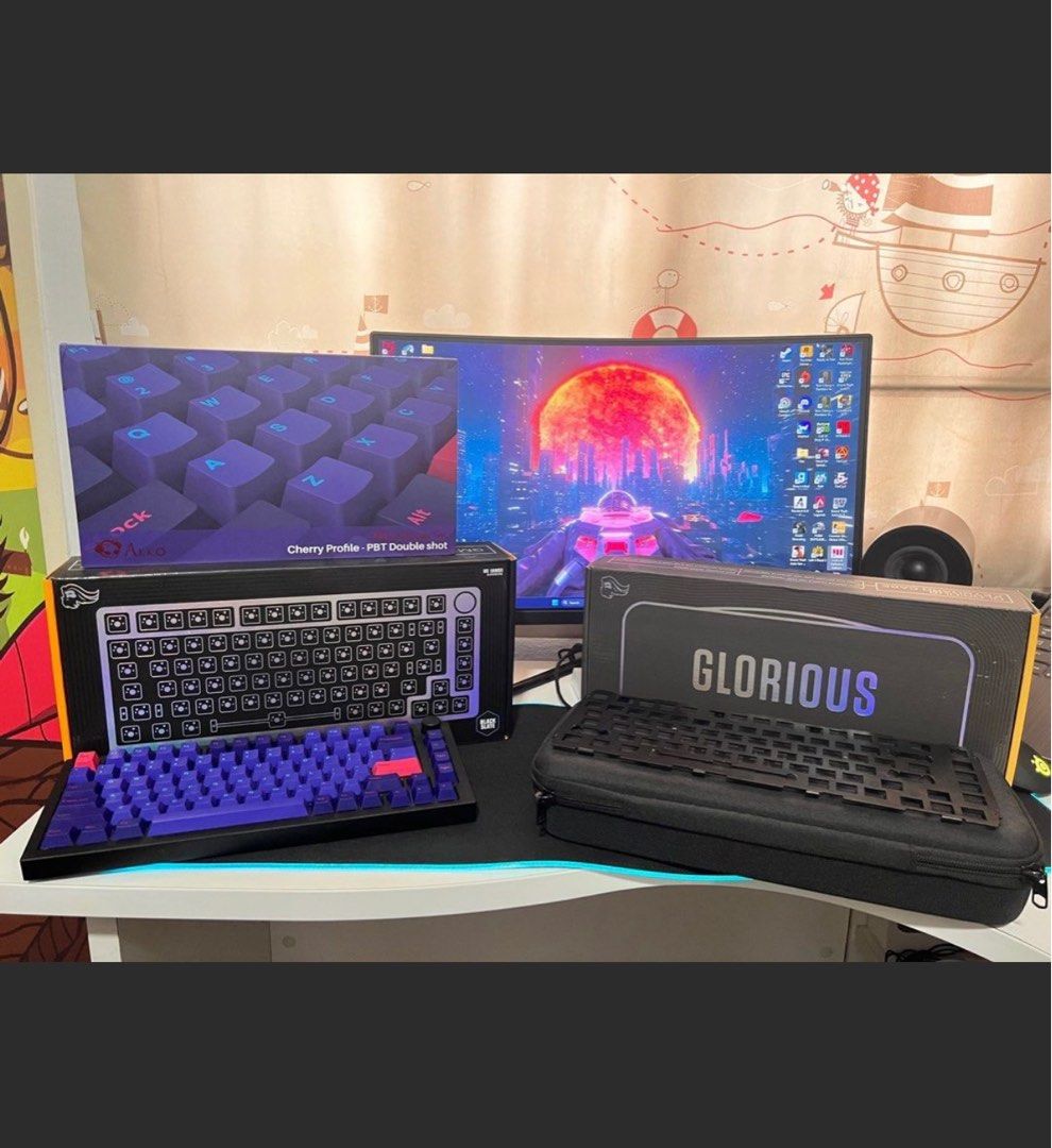 GMMK PRO 75% Keyboard, Computers & Tech, Parts & Accessories, Computer Keyboard on Carousell