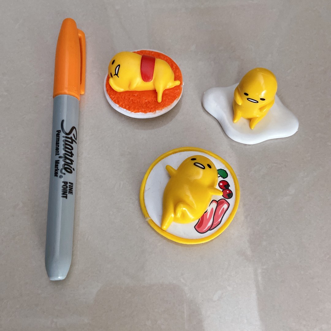 Gudetama toys 3in1 set, Hobbies & Toys, Toys & Games on Carousell