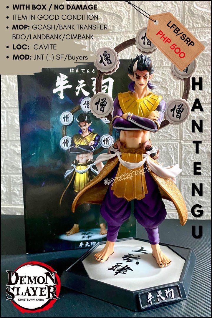 HANTENGU - Demon Slayer, Hobbies & Toys, Toys & Games on Carousell