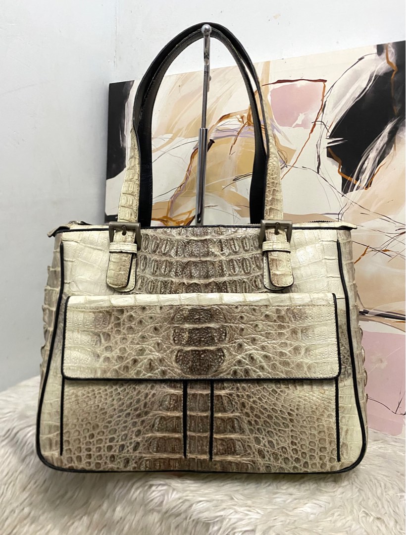 Himalayan croc bag Sureeno Thailand, Luxury, Bags & Wallets on Carousell