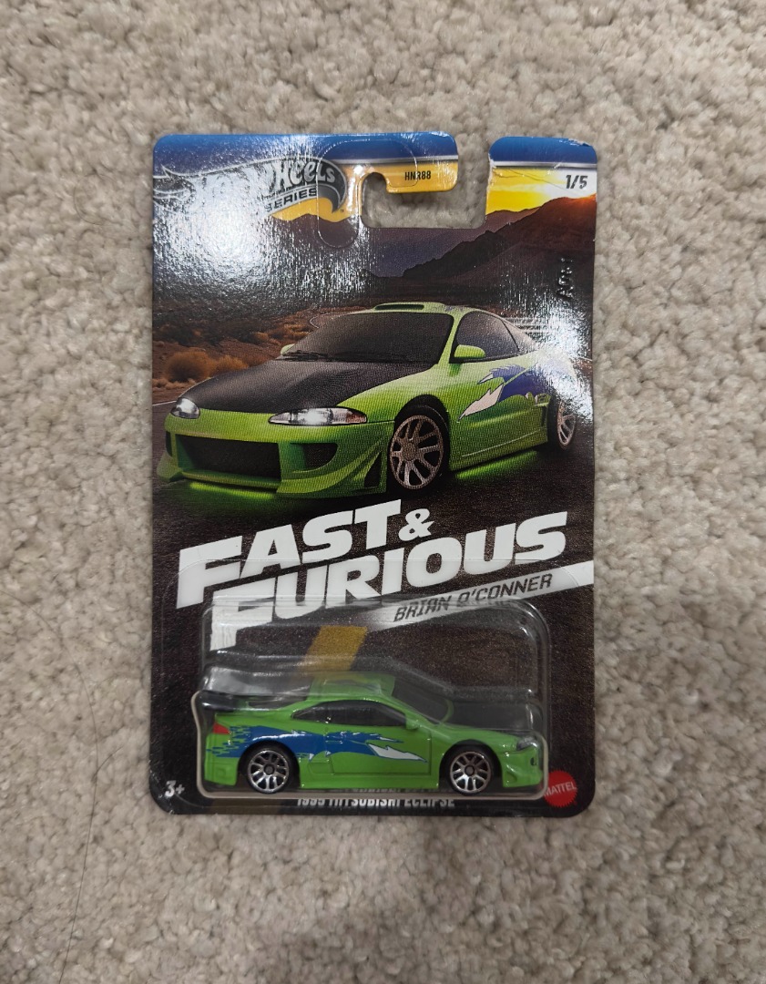 HOTWHEELS FNF Mitsubishi Eclipse Brain o Conner Edition, Hobbies & Toys ...