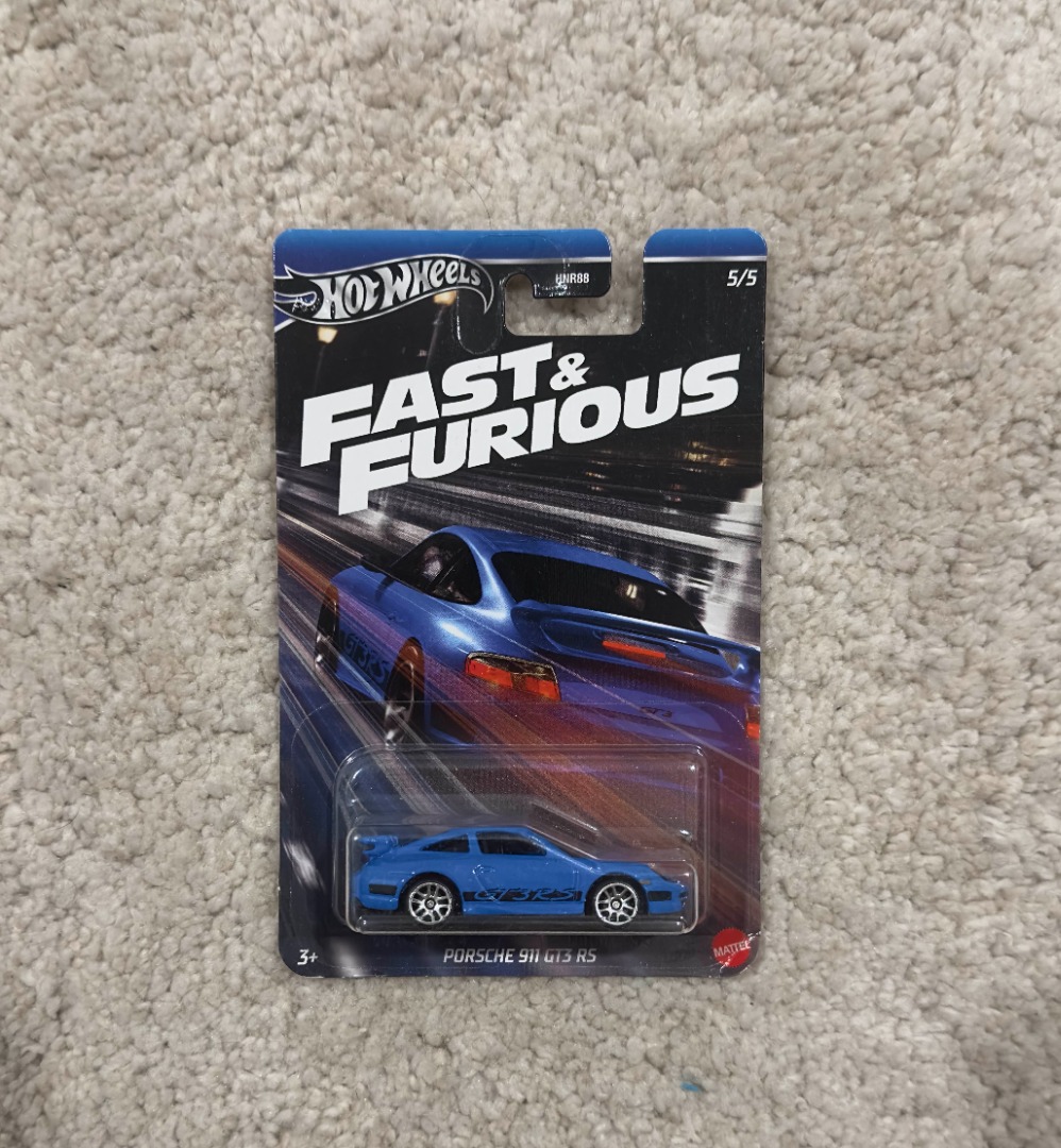 HOTWHEELS FNF Porsche 911 GT3rs, Hobbies & Toys, Toys & Games on Carousell