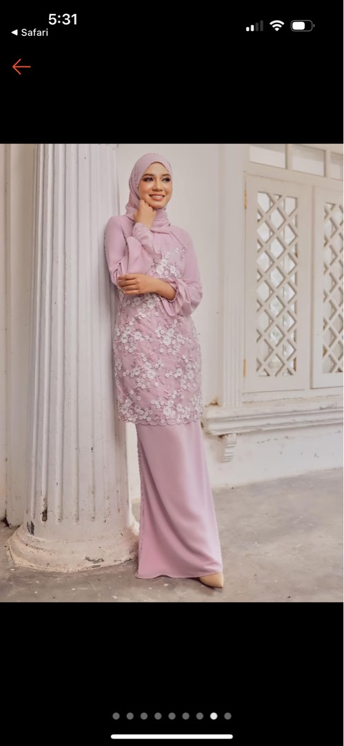 Jeero Zerol - Aurora Kurung, Women's Fashion, Muslimah Fashion, Baju ...