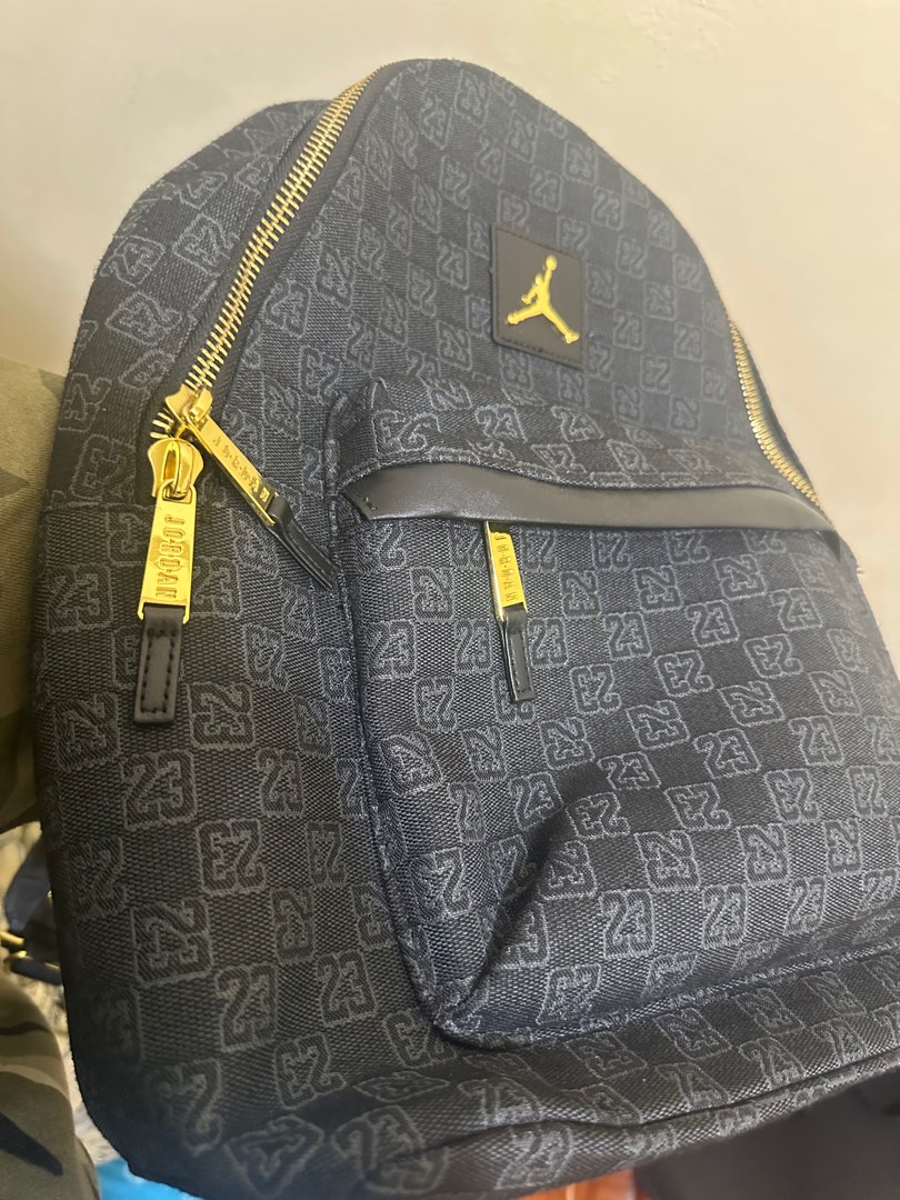 Jordan Monogram Backpack, Women's Fashion, Bags & Wallets, Backpacks on ...