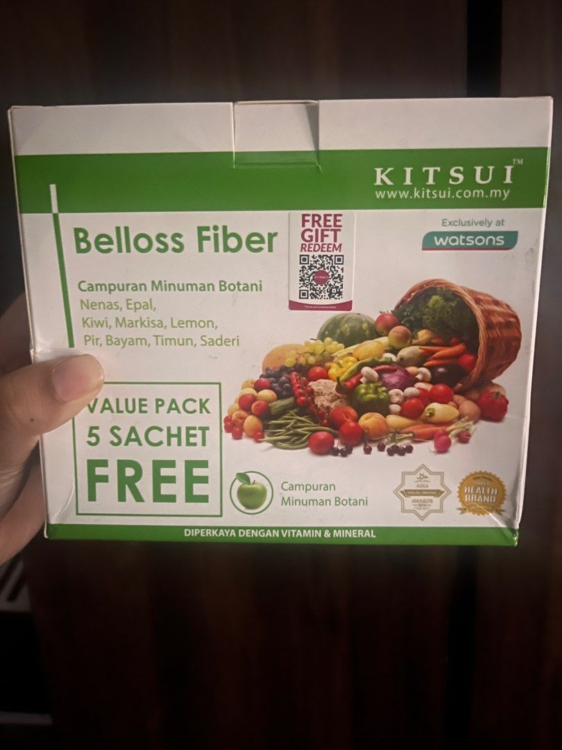 KITSUI BELLOS FIBRE VALUE PACK, Health & Nutrition, Health Supplements ...