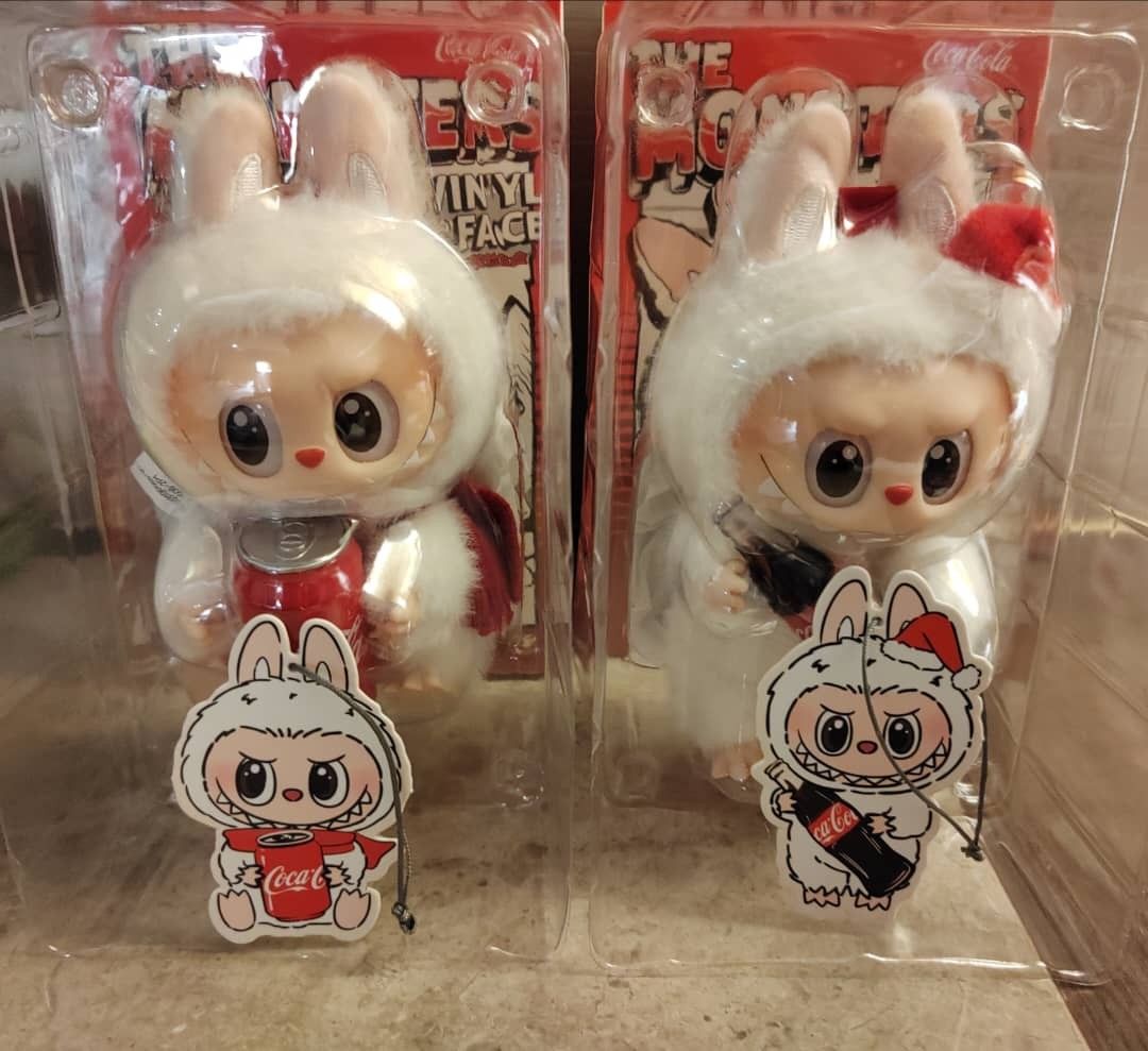 Labubu Coca cola Vinyl new blind box/ confirmed design, Hobbies & Toys ...