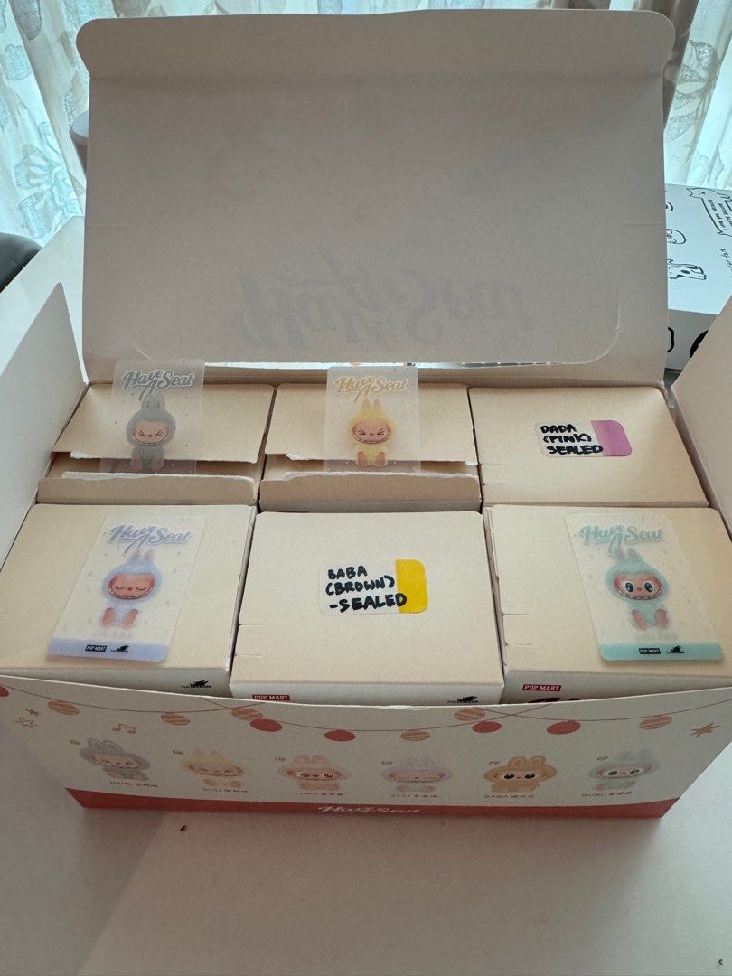 Labubu Have A Seat V2 FULL BOX (Popmart The Monsters - 1 whole box ...