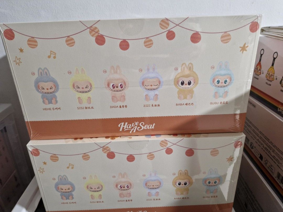 Labubu have a seat v2 whole sets on Carousell