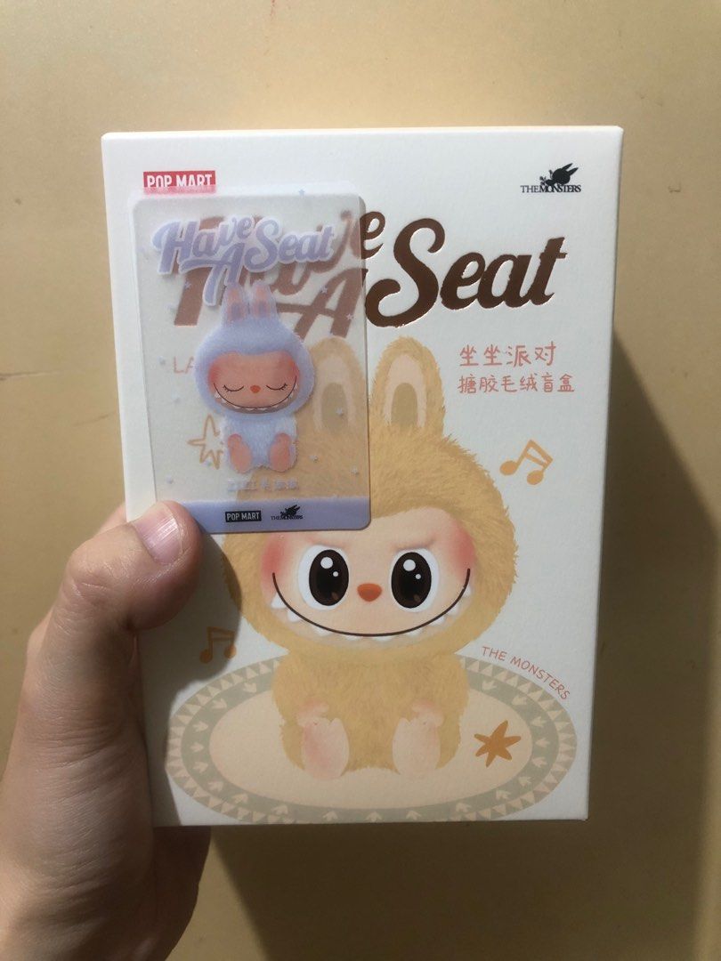 Labubu Have A Seat the Monster V2 (zizi) sealed 100% ori popmart, Toys ...