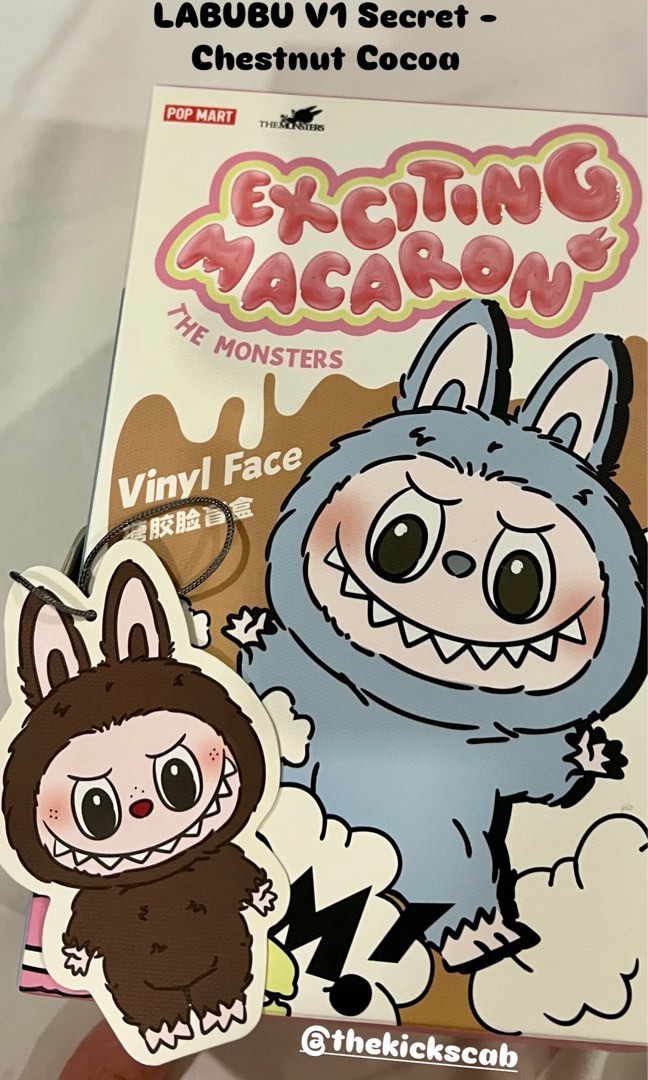 Labubu V1 Secret - Chestnut Cocoa, Hobbies & Toys, Toys & Games on ...