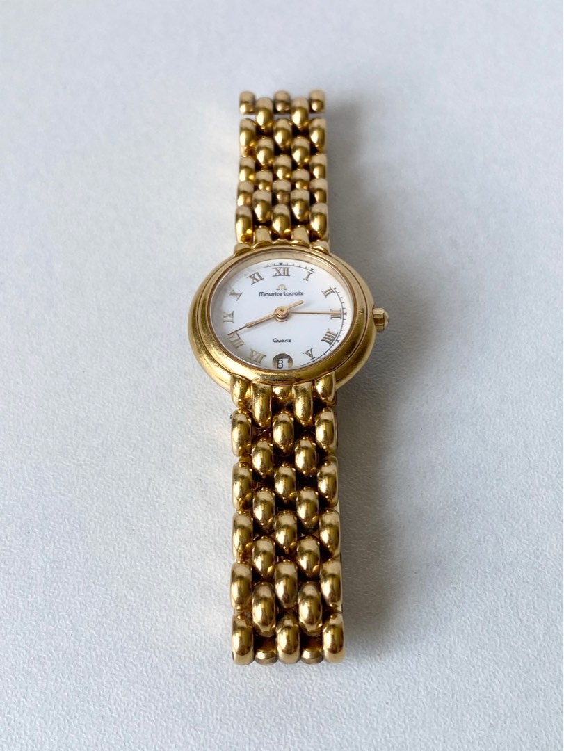 Ladies Vintage Maurice Lacroix Miros Plaque G10 Serial, Women's Fashion ...