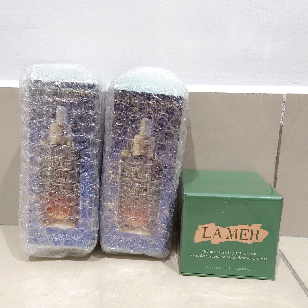 Lamer the moisturizing soft cream 30ml / Estee Lauder Advanced Night ...