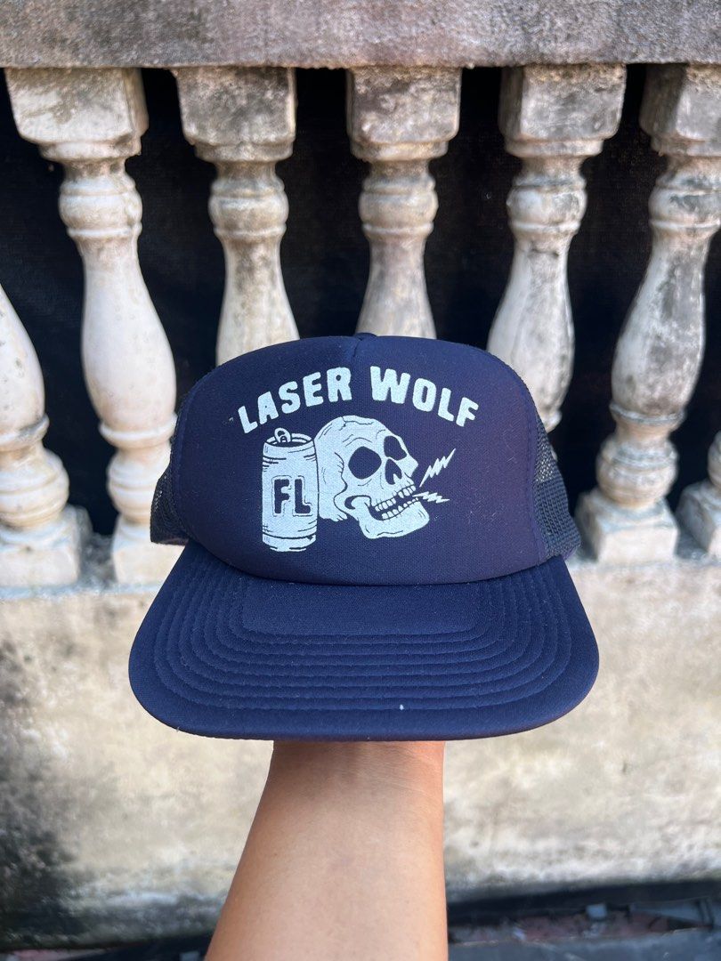 Laser Wolf Trucker Cap, Men's Fashion, Watches & Accessories, Cap ...
