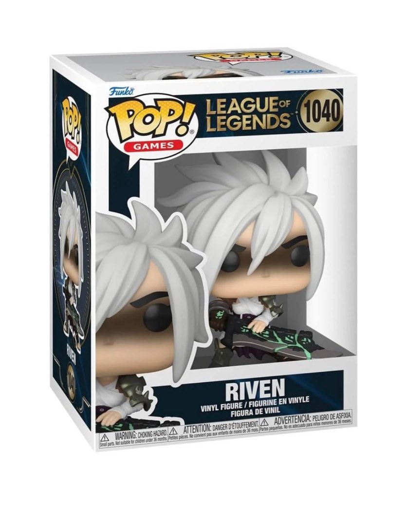 League of legends Riven vinyl figure, Hobbies & Toys, Toys & Games on ...