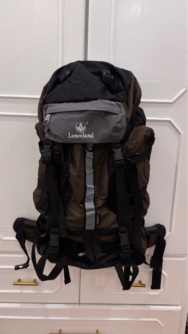 Leaveland hiking backpack 70L, Men's Fashion, Bags, Backpacks on Carousell