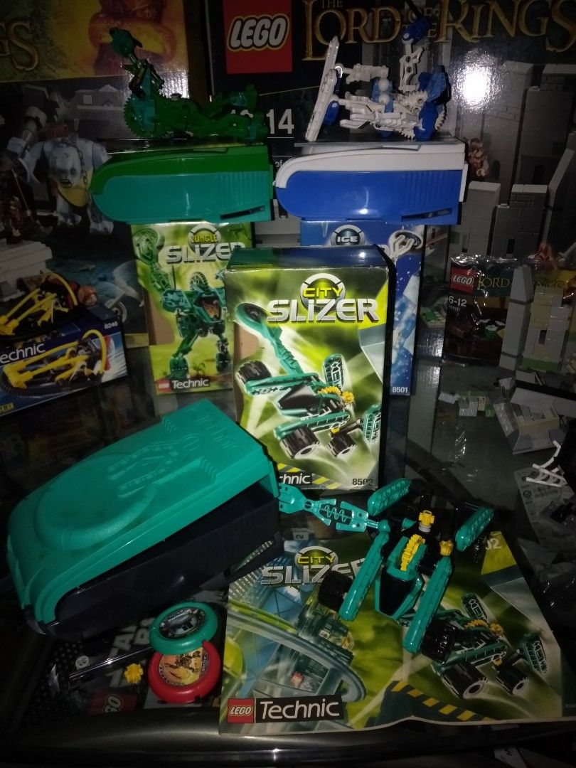 Lego Vintage Technic 8502 City Slizer Turbo / Throwbots, Hobbies & Toys ...
