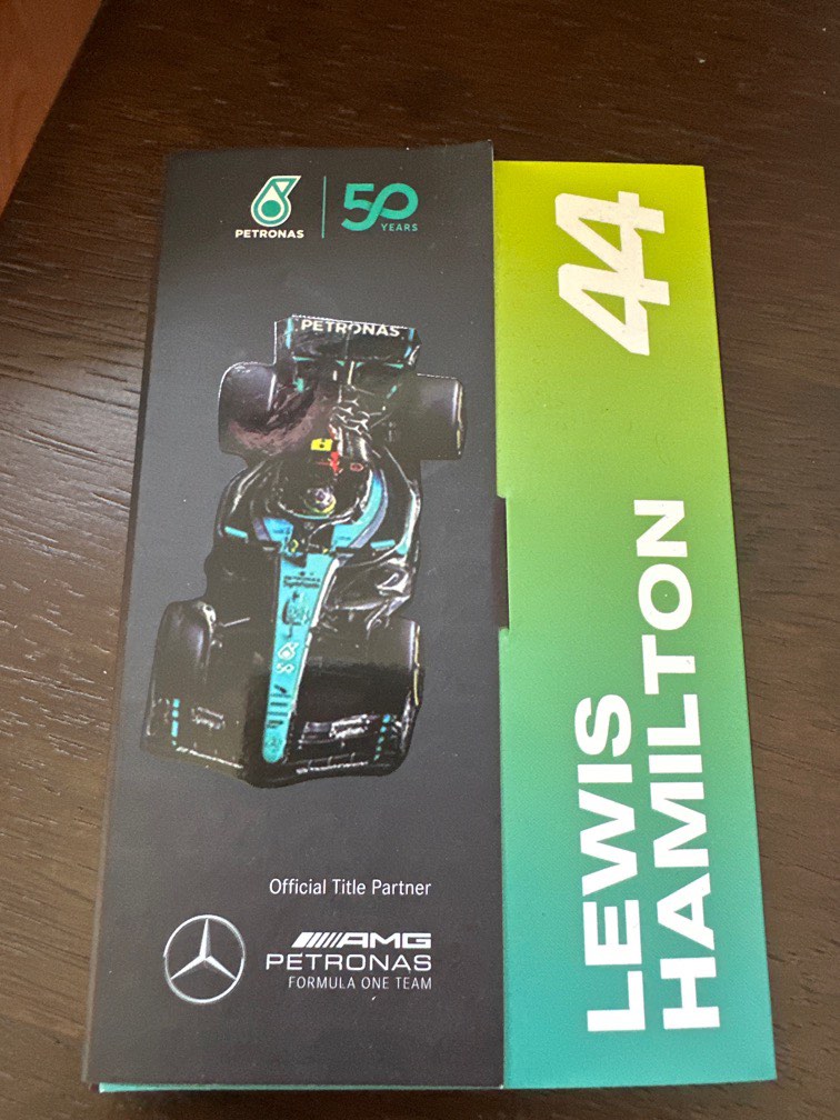 Lewis Hamilton Limited Edition Petronas AMG Mercedes Farewell Pin ...