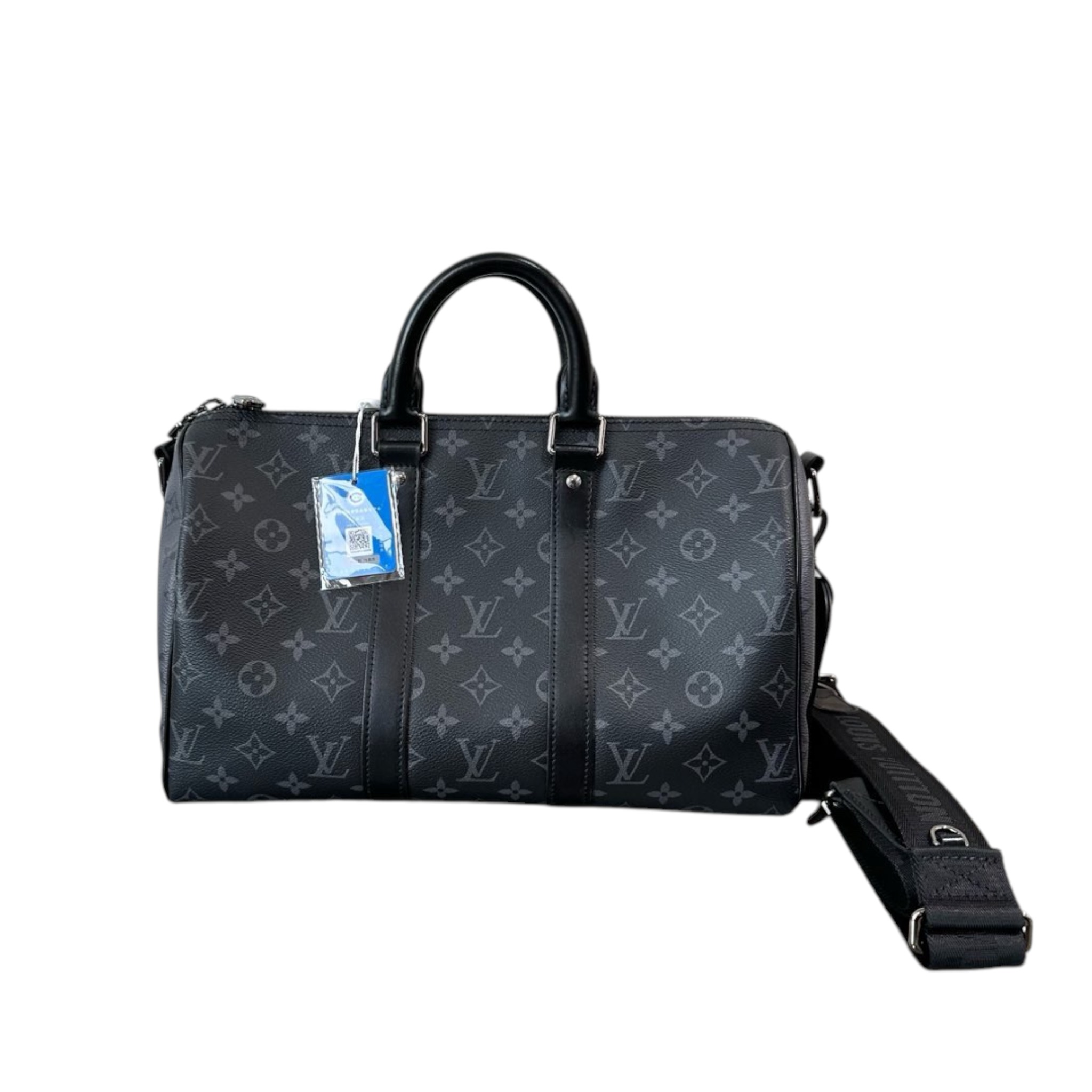 Louis Vuitton Keepall 35 in Monogram Eclipse, Luxury, Bags & Wallets on ...