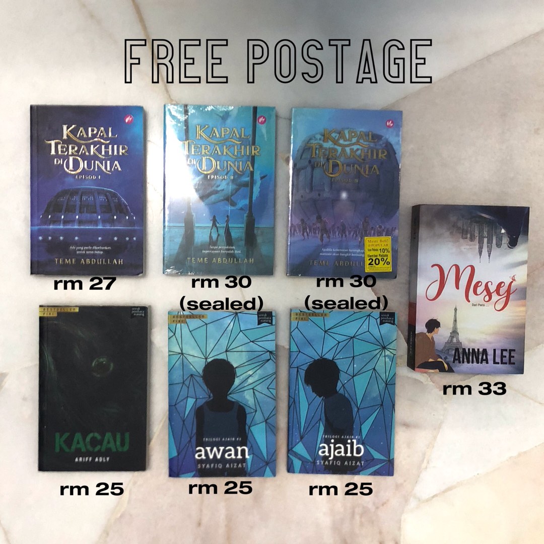 MALAY BOOKS (TEME ABDULLAH, FIXI, ANNA LEE), Hobbies & Toys, Books ...