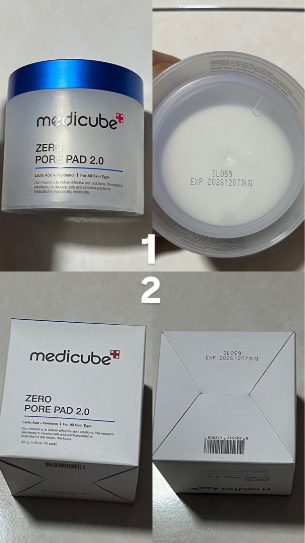 Medicube Zero Pad 2.0, Beauty & Personal Care, Face, Face Care on Carousell