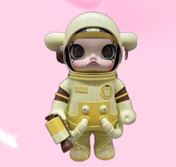 Mega Space Molly Sanrio Character Series Pompompurin 400%, Hobbies ...
