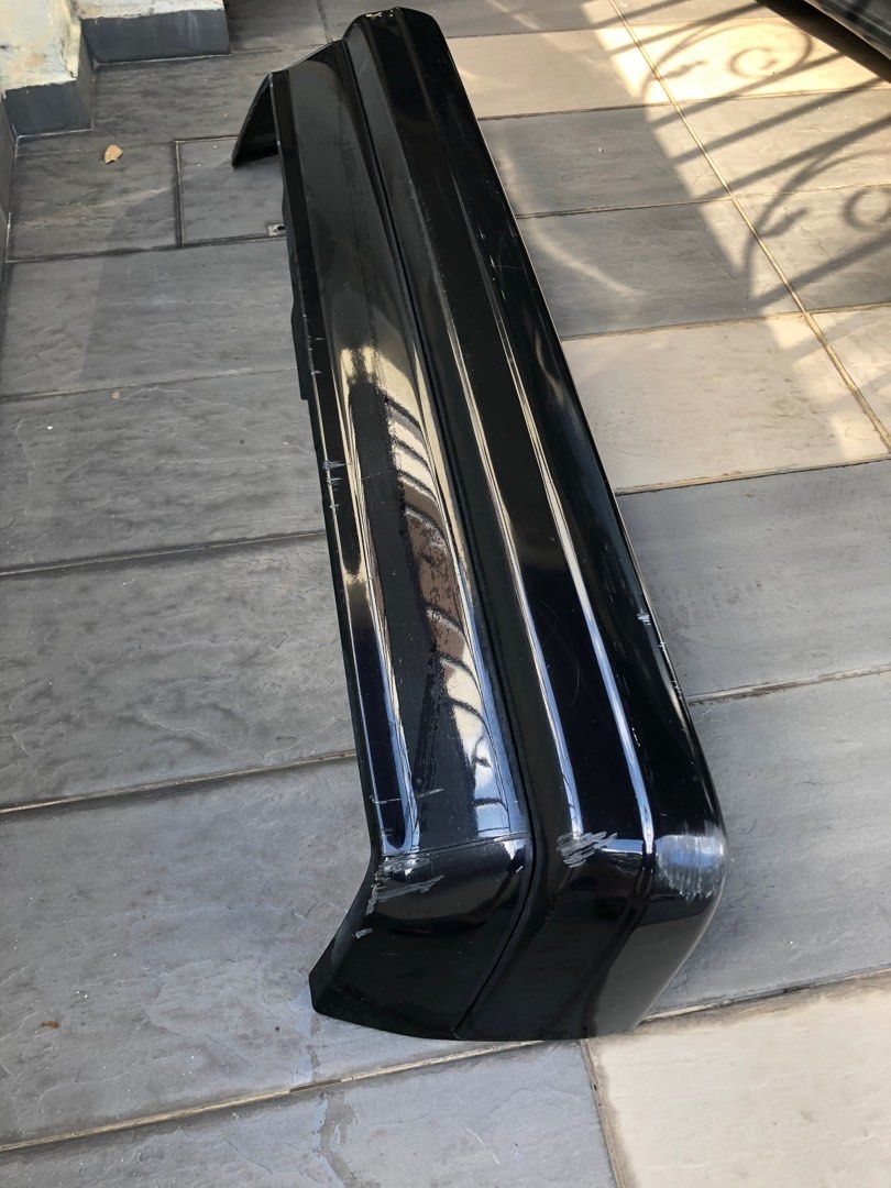 Mercedes Benz 190E W201 Original Rear Bumper, Auto Accessories on Carousell